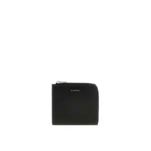 JIL SANDER Logo Nappa Wallet - Black