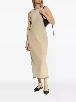 SAMSOE SAMSOE Contrast-stitching Maxi Dress