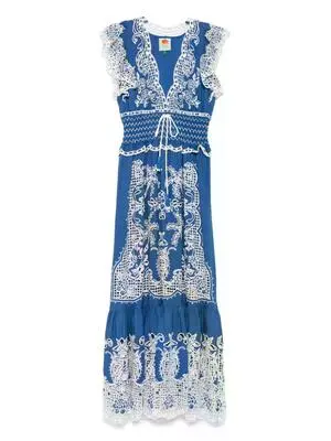 FARM RIO Ruffle Maxi Dresses