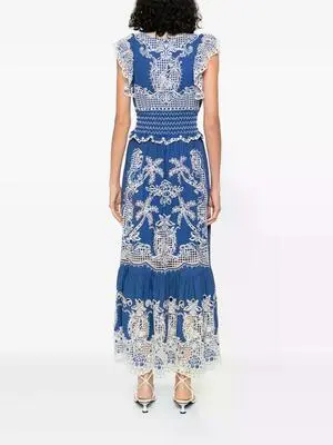 Farm Rio Richelieu Maxi Dress