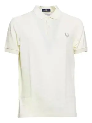 Comme Des Garçons X Fred Perry Cotton Polo Shirt - White