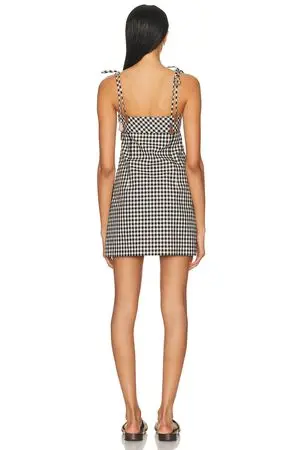 Miu Miu Mini Dress - Bianco & Nero