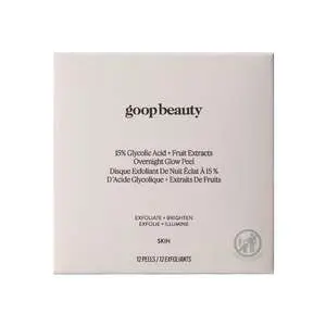Goop 15% Glycolic Acid Overnight Glow Peel 12 Treatments - One-color