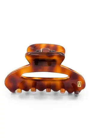 Alexandre De Paris Clemenceau Hair Clip - Brown