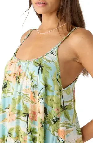O'Neill Gabriela Beach Print Maxi Sundress