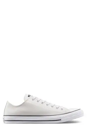CONVERSE Chuck Taylor All Star Leather Low Top Sneaker - Vintage White/ White/ Black