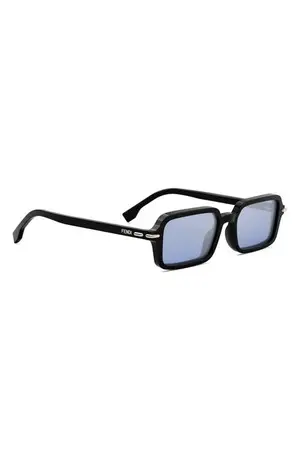 Fendi Selleria Rectangular Sunglasses
