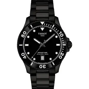 TISSOT Seastar 1000 Bracelet Watch Black
