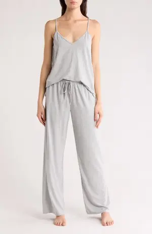 Nordstrom Cool Touch Cami Pajamas Grey Heather