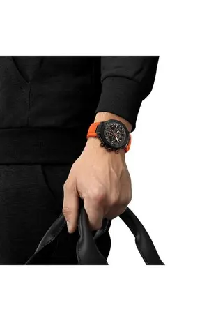 TISSOT T-race Chronograph Strap Watch - Black