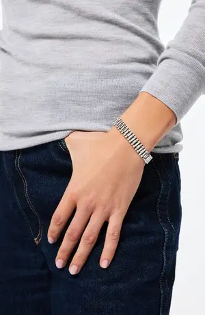 ANA LUISA Ora Watchstrap Bracelet - Silver