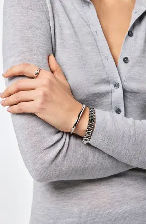 ANA LUISA Ora Watchstrap Bracelet - Silver