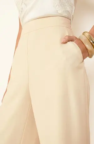 FRIENDS LIKE THESE Wide-leg Trousers