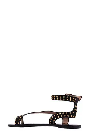 SHU SHOP Carrie Ankle Strap Sandal - Black