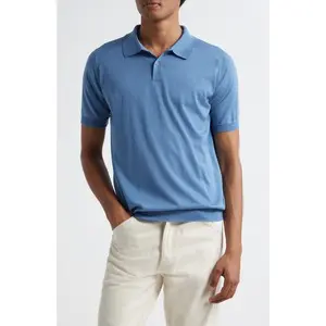 John Smedley Spread Collar Polos For Men
