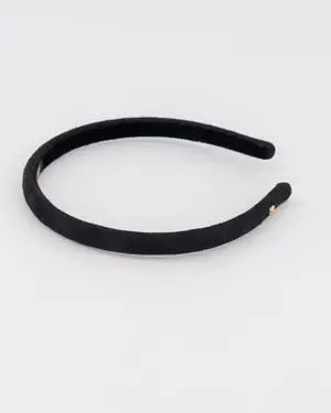 Alexandre De Paris Suede Headband