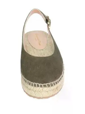 GIANVITO ROSSI Paz Espadrilles - Green