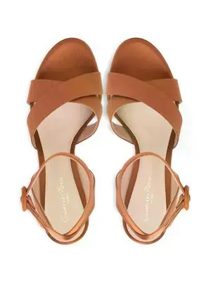 GIANVITO ROSSI Sabrina High Heel Sandals - Brown
