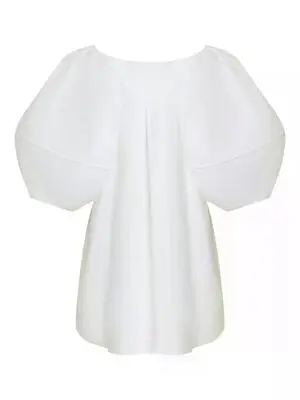 GLORIA COELHO Puff-sleeve Blouse