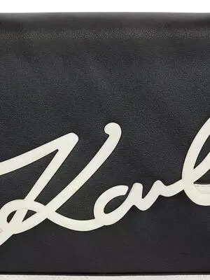 Karl Lagerfeld Small K/signature Crossbody Bag - Black