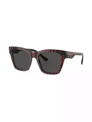 Dolce & Gabbana Zebra-print Sunglasses