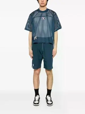 AAPE BY *A BATHING APE® Logo-patch Shorts