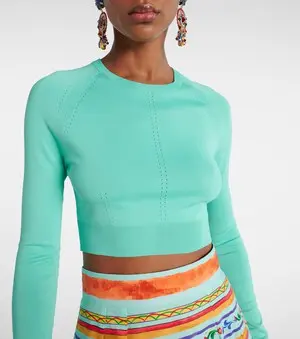 Dolce & Gabbana Cropped Sweater