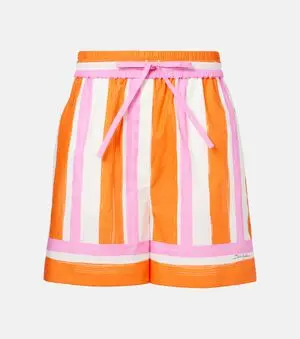 Dolce & Gabbana Striped Cotton Shorts - Multicoloured