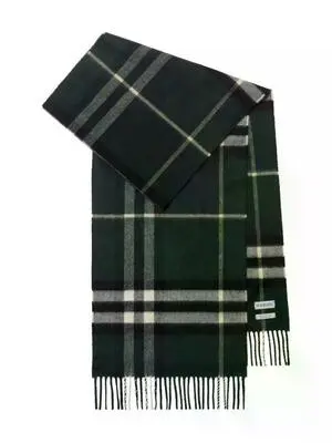 Burberry Cashmere Scarf - Green
