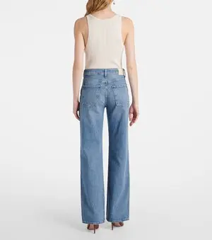 Citizens Of Humanity Annina High-rise Wide-leg Jeans - Blue