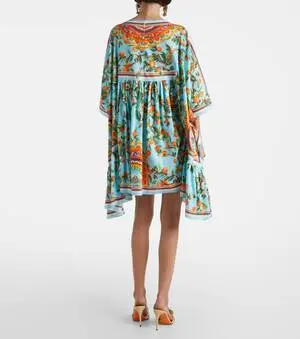 Dolce & Gabbana Printed Cotton Kaftan