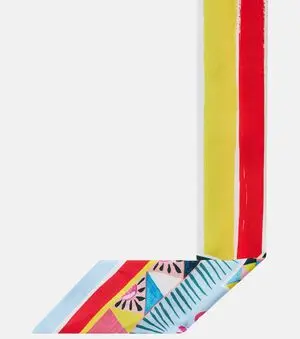 Dolce & Gabbana Printed Silk Twill Scarf