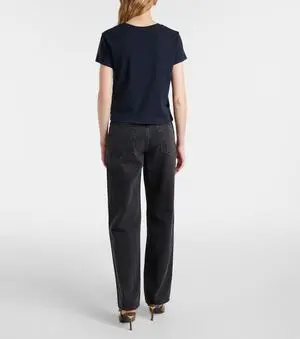 AGOLDE Adine T-shirt - Black