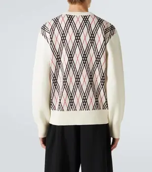 Burberry Argyle Jacquard Sweater