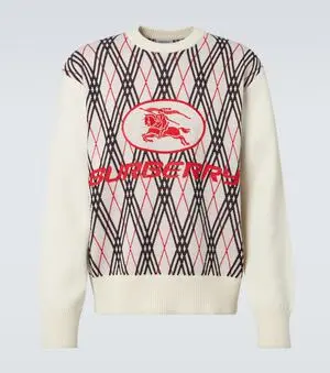 Burberry Argyle Jacquard Sweater - Multicoloured