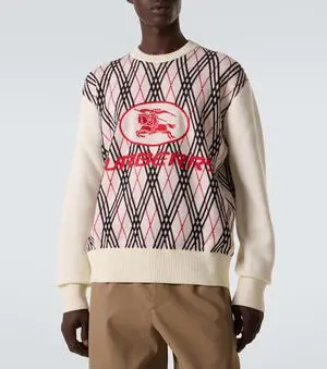 Burberry Argyle Jacquard Sweater