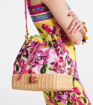 Dolce & Gabbana Taormina Floral Bucket Bag - Multicoloured