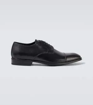 Canali Leather Derby Shoes