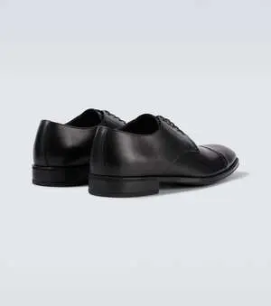 Canali Leather Derby Shoes