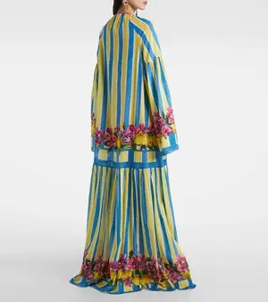 Dolce & Gabbana Striped Cotton Kaftan