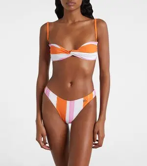 Dolce & Gabbana Taormina Striped Bikini - Multicoloured