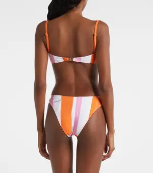 Dolce & Gabbana Taormina Striped Bikini - Multicoloured