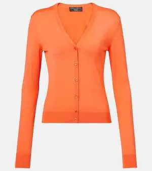 Women's Orange Cardigans