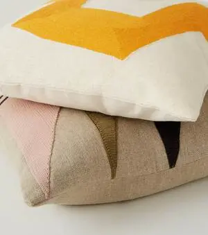 Jonathan Adler Ojai Path Wool And Cotton Cushion