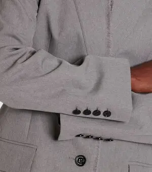 TOTEME Wool Blazer - Grey