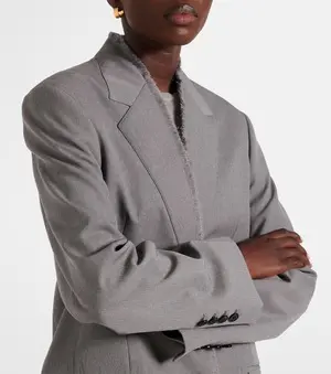 TOTEME Wool Blazer - Grey