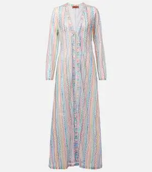 Missoni Zigzag Semi-sheer Beach Cover-up - Multicoloured