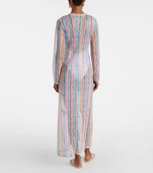 Missoni Zigzag Semi-sheer Beach Cover-up