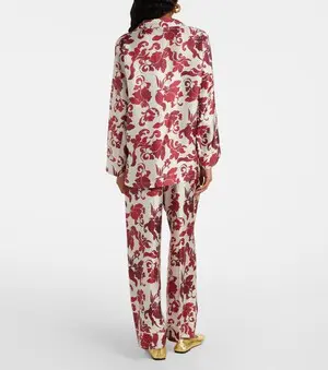 Max Mara Alan Silk Jacquard Blazer