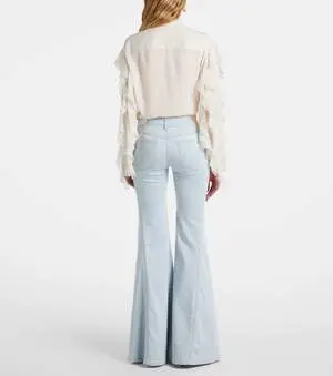 Ag Ibiza High-rise Flared Jeans